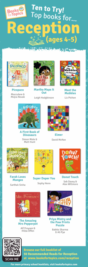 Best Books for Reception: Recommended Booklist for Ages 4-5