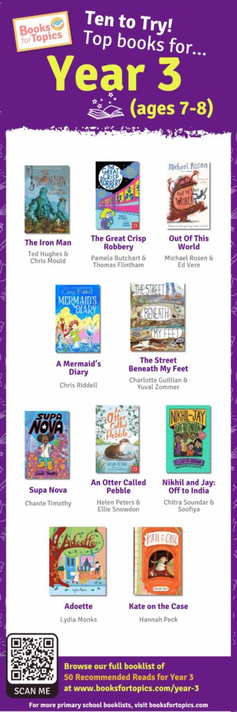 Best Books for Year 3: Recommended Booklist for Ages 7-8