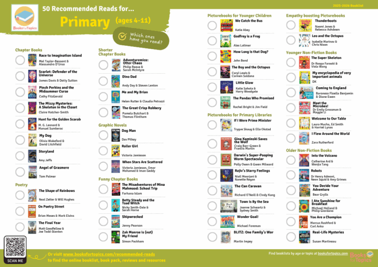 Best Books for Primary Schools: Recommended Booklist