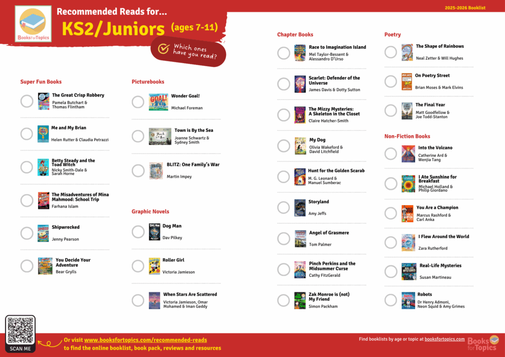 Best Books for KS2: Recommended for Junior School Children