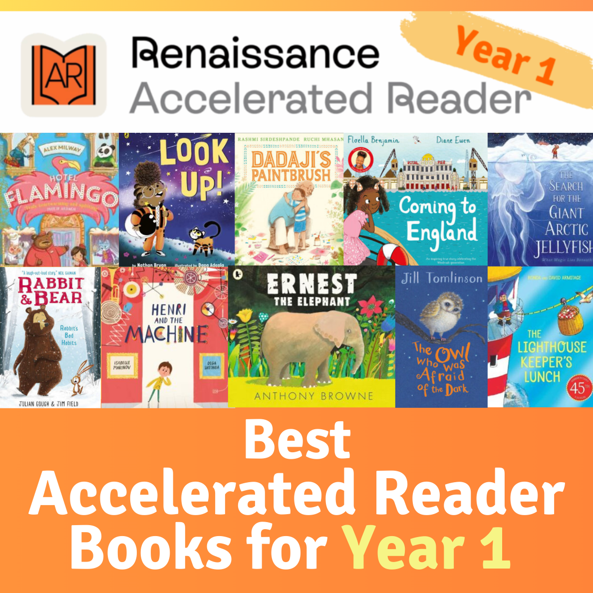 Best children's books - Accelerated Reader (AR) - Best Books By Year Group