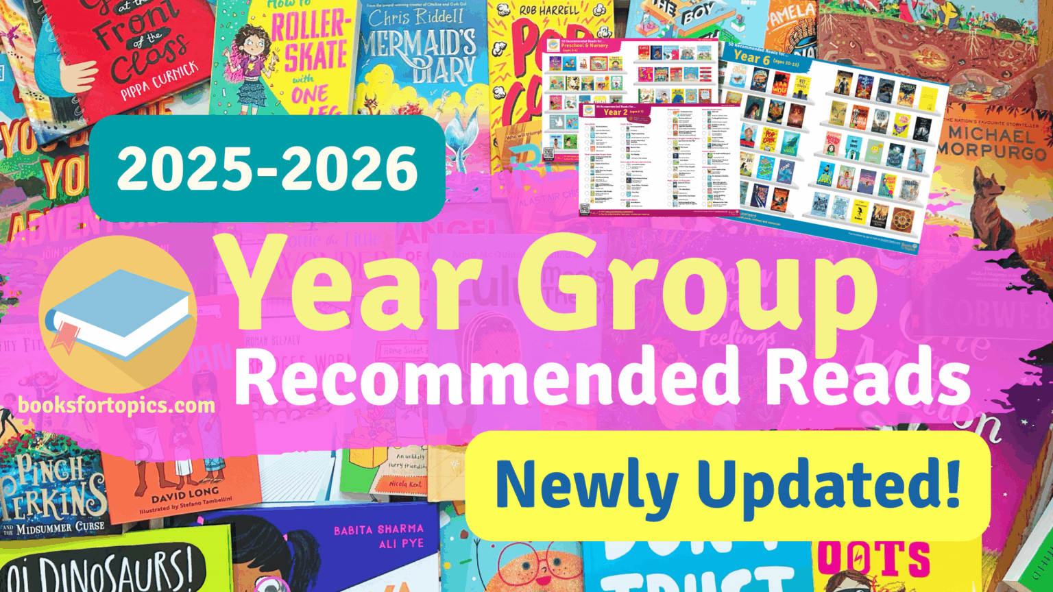 BooksForTopics Launches 2025-2026 Year Group Booklists