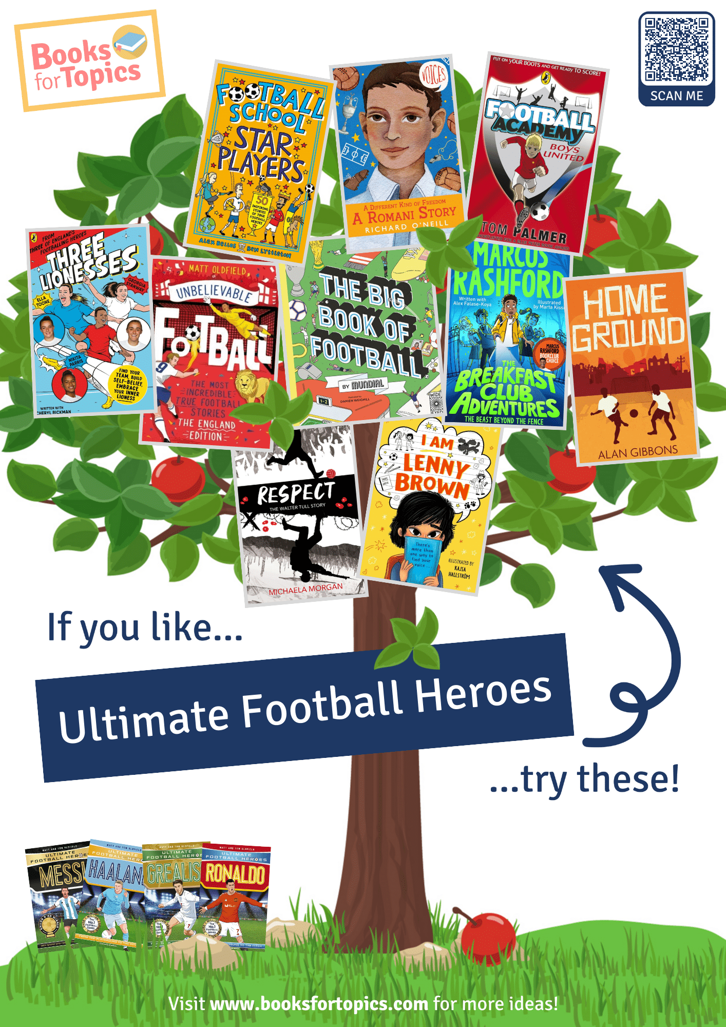 Best Children's Books - Branching Out: For Fans of Ultimate Football Heroes