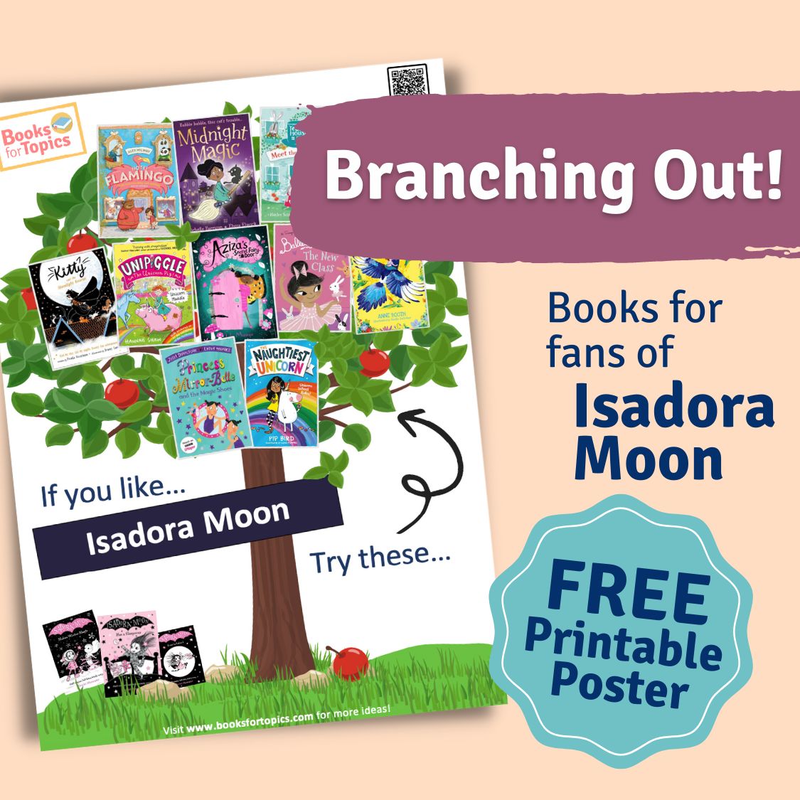 A list of recommended books for Branching Out Booklists