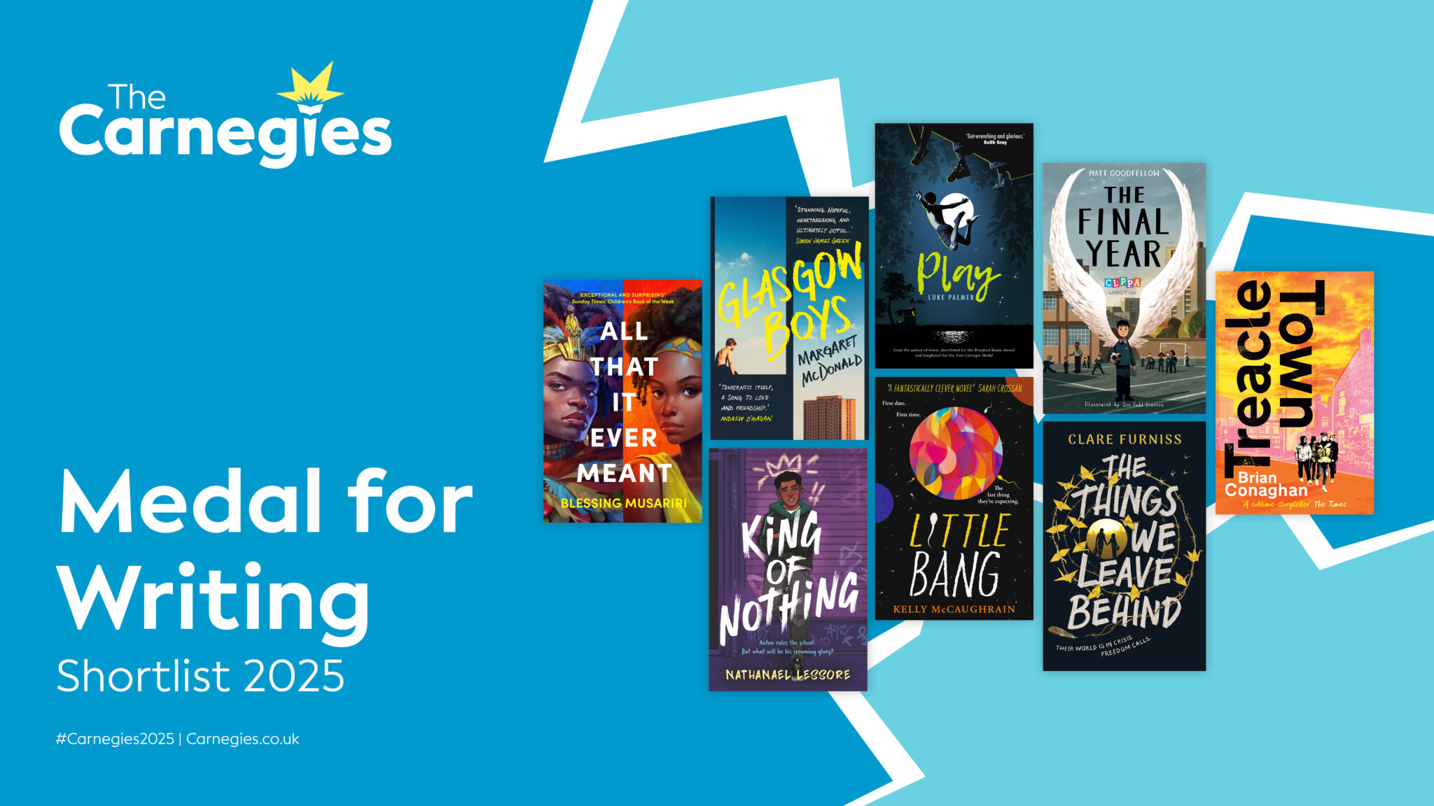 NEWS: Shortlists Announced for Yoto Carnegie Awards 2024