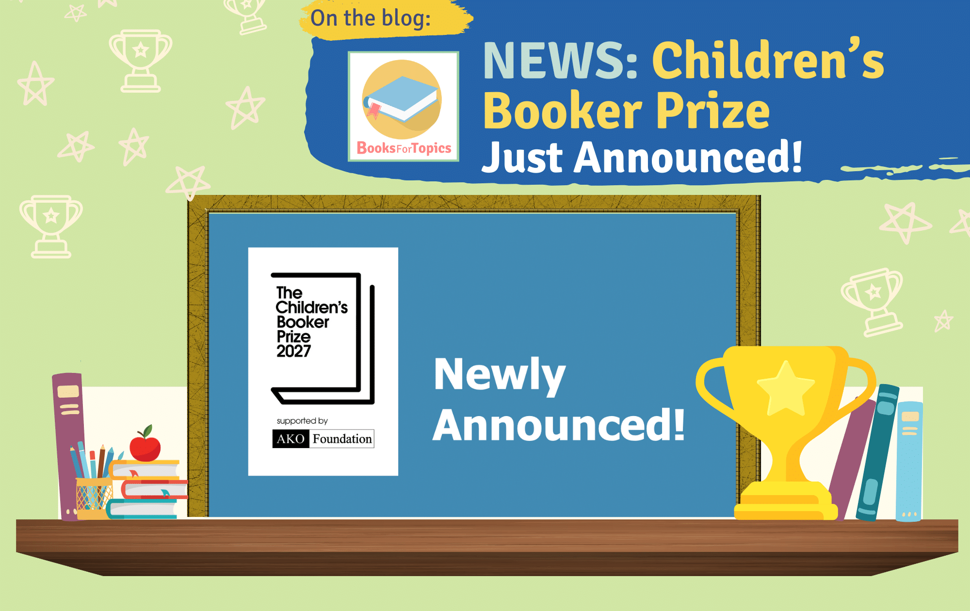 NEWS: The Children’s Booker Prize is Established on the BooksForTopics Blog