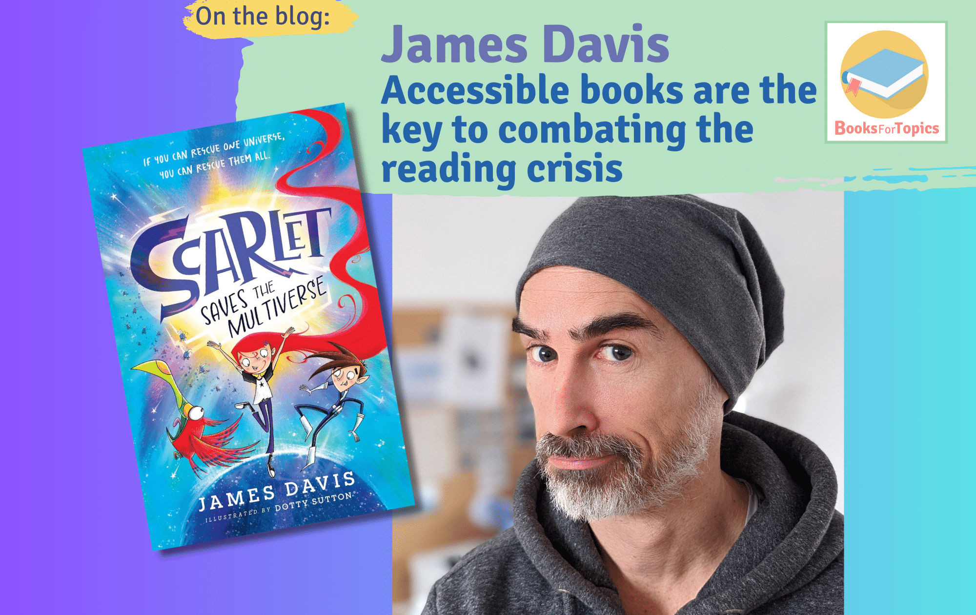 James Davis: Why Humour is the Key to Reading