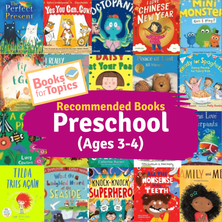 Best Books for Reception: Ages 4-5 Recommended Booklist