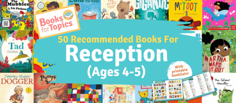 Best Books for Reception: Recommended Booklist for Ages 4-5