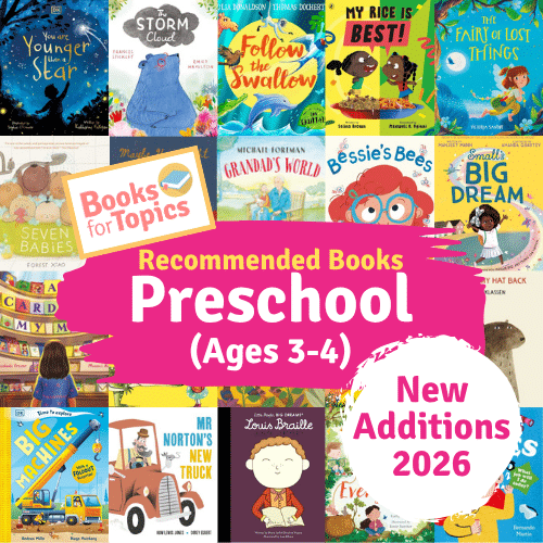 Best Books for Preschool: Recommended New Books
