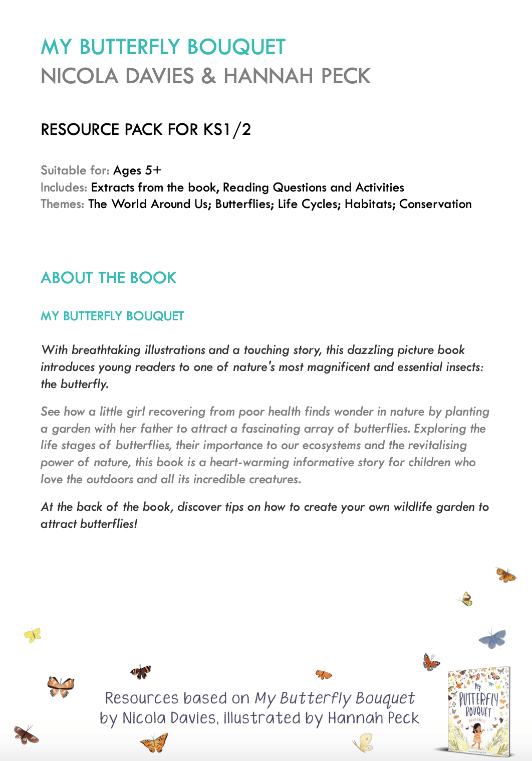 My Butterfly Bouquet Book Review