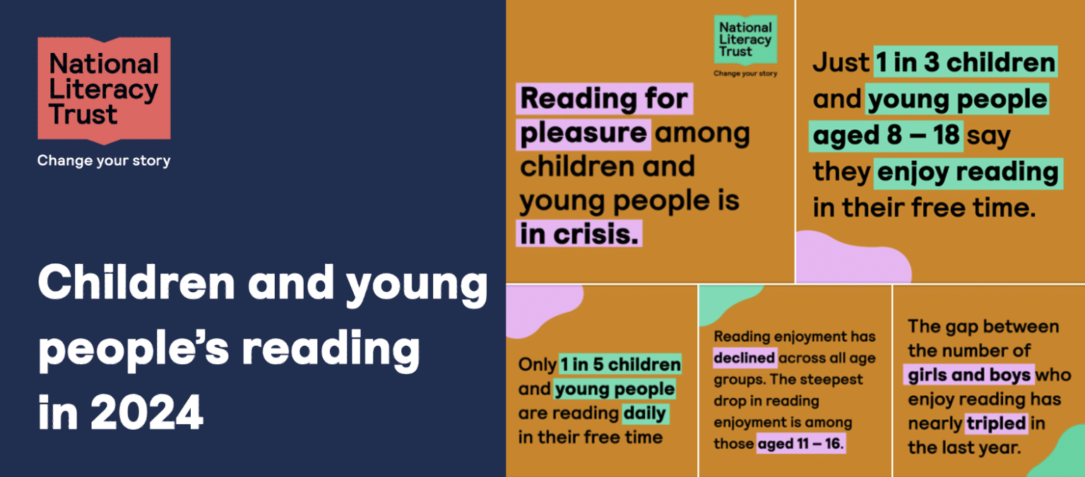 News: National Literacy Trust Report - Decline in Children's Reading ...