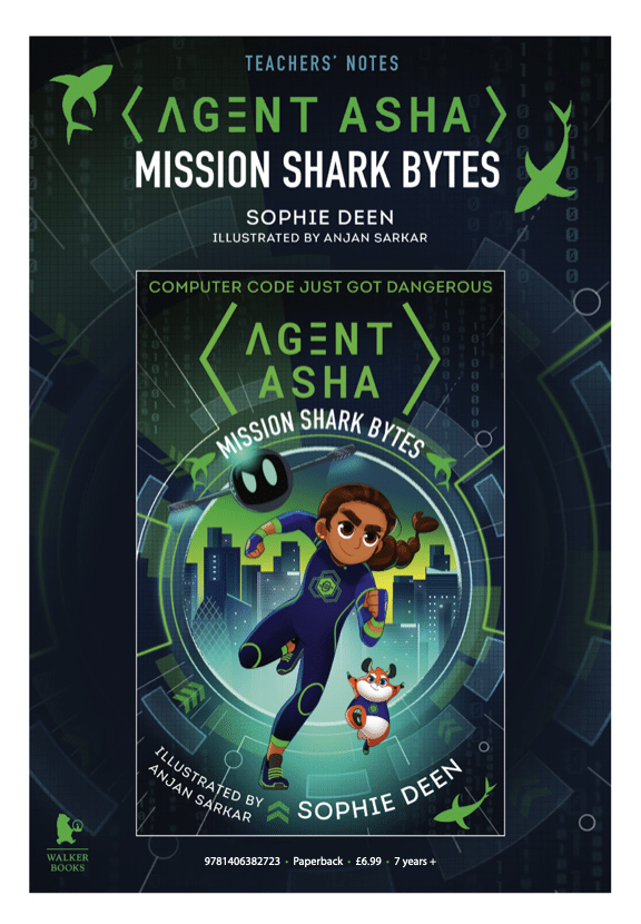 Agent Asha: Mission Shark Bytes Book Review