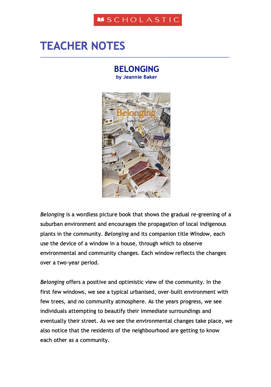 Belonging Book Review