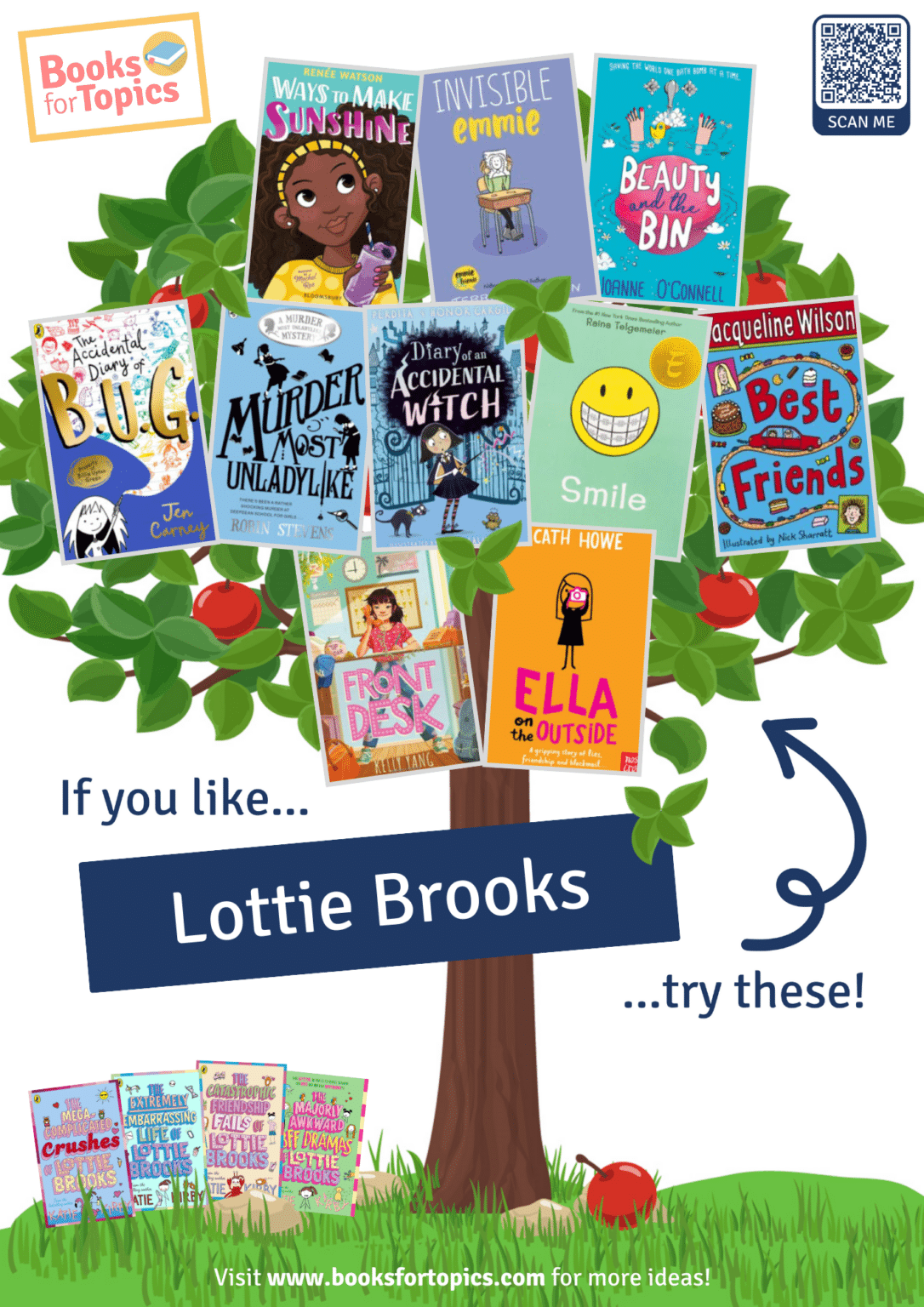Best children's books - Branching Out: Books for Fans of Lottie Brooks
