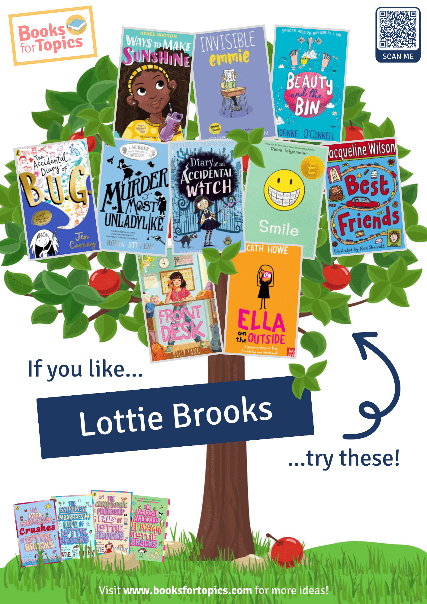 Best children's books - Branching Out: Books for Fans of Lottie Brooks