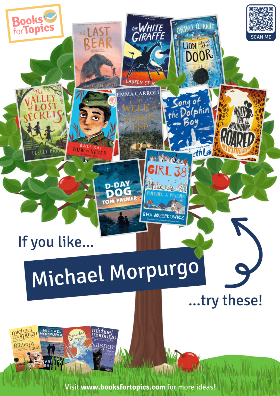 Best children's books - Branching Out: Books for Fans of Michael Morpurgo