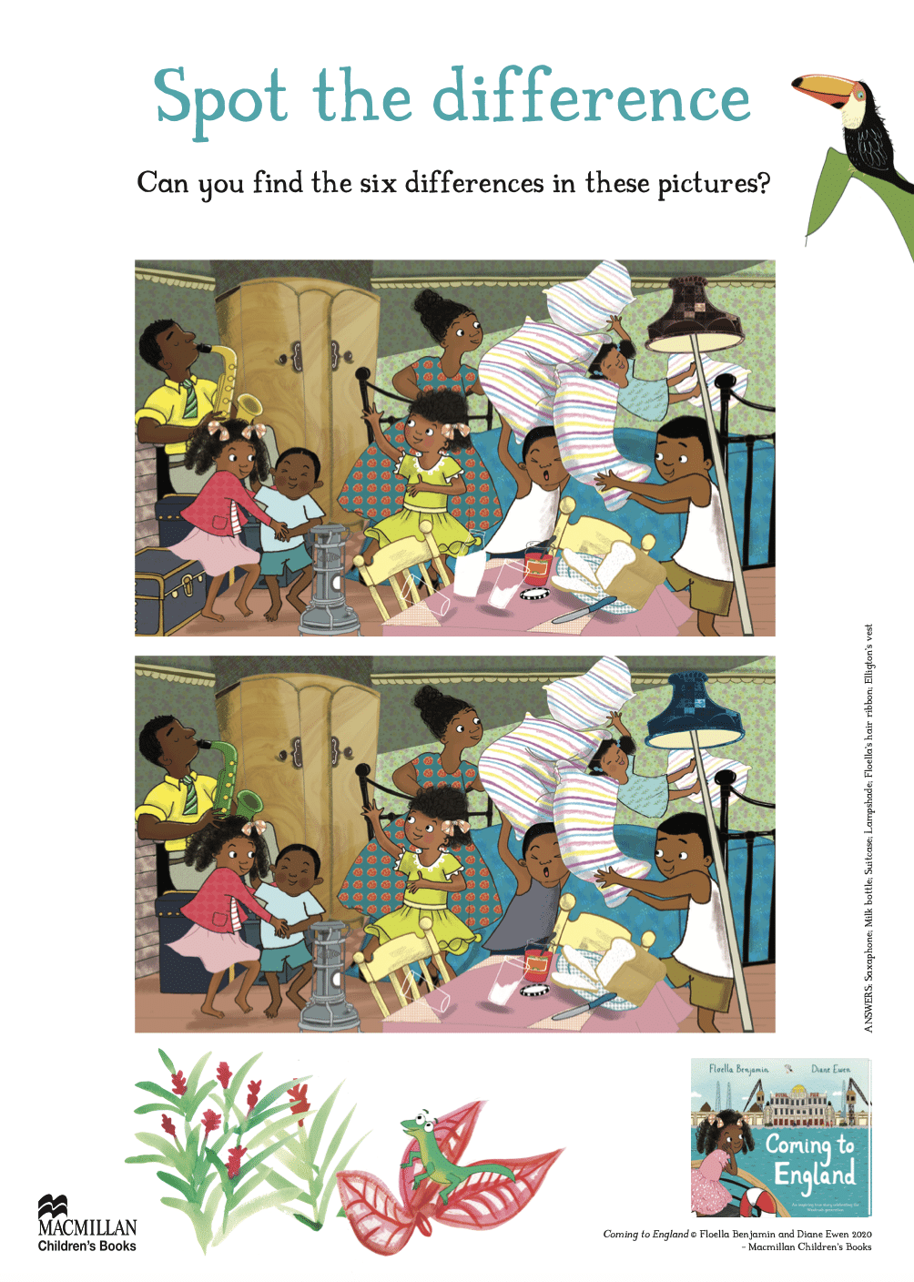 Coming to England (Picturebook) Book Review