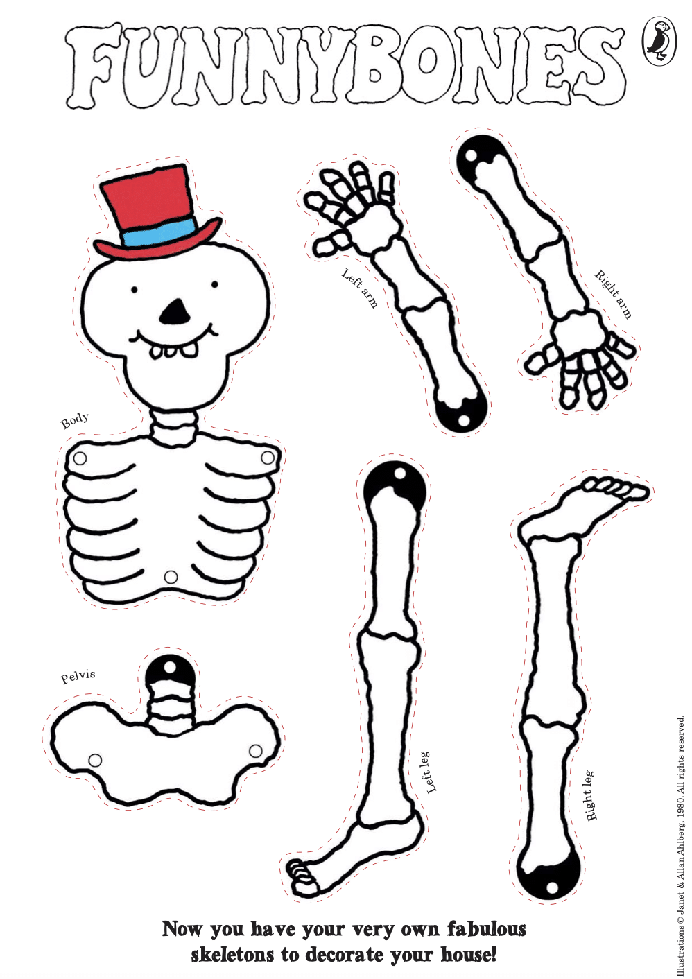 Funnybones by Janet & Allan Ahlberg | Picture Book Review