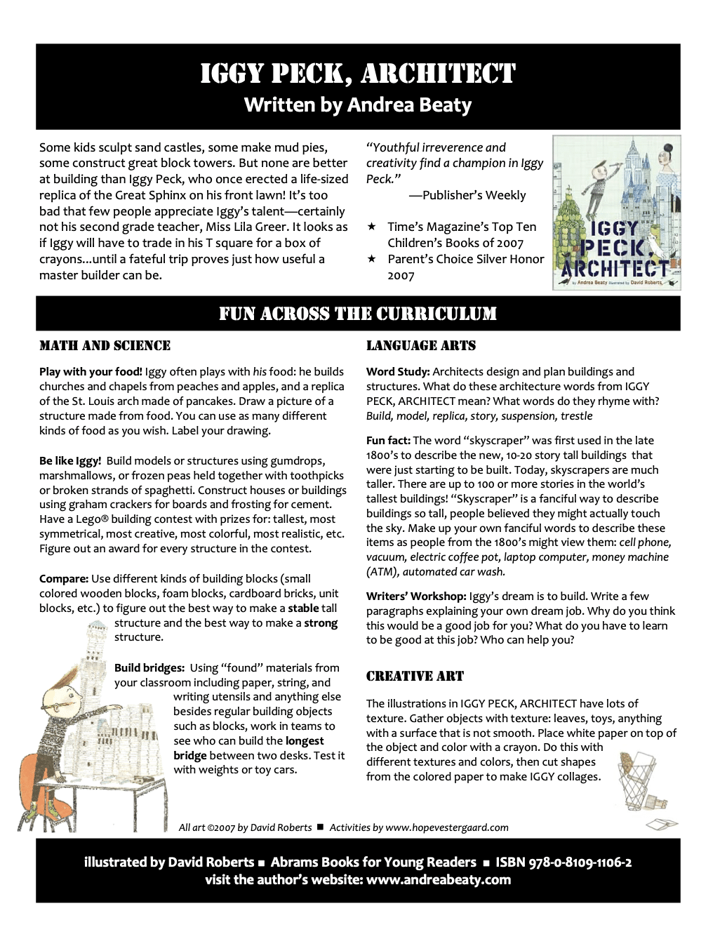 Iggy Peck, Architect Book Review