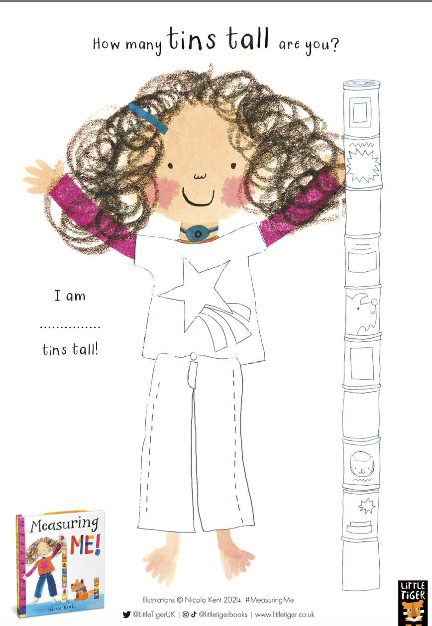Measuring Me by Nicola Kent | Picture Book Review