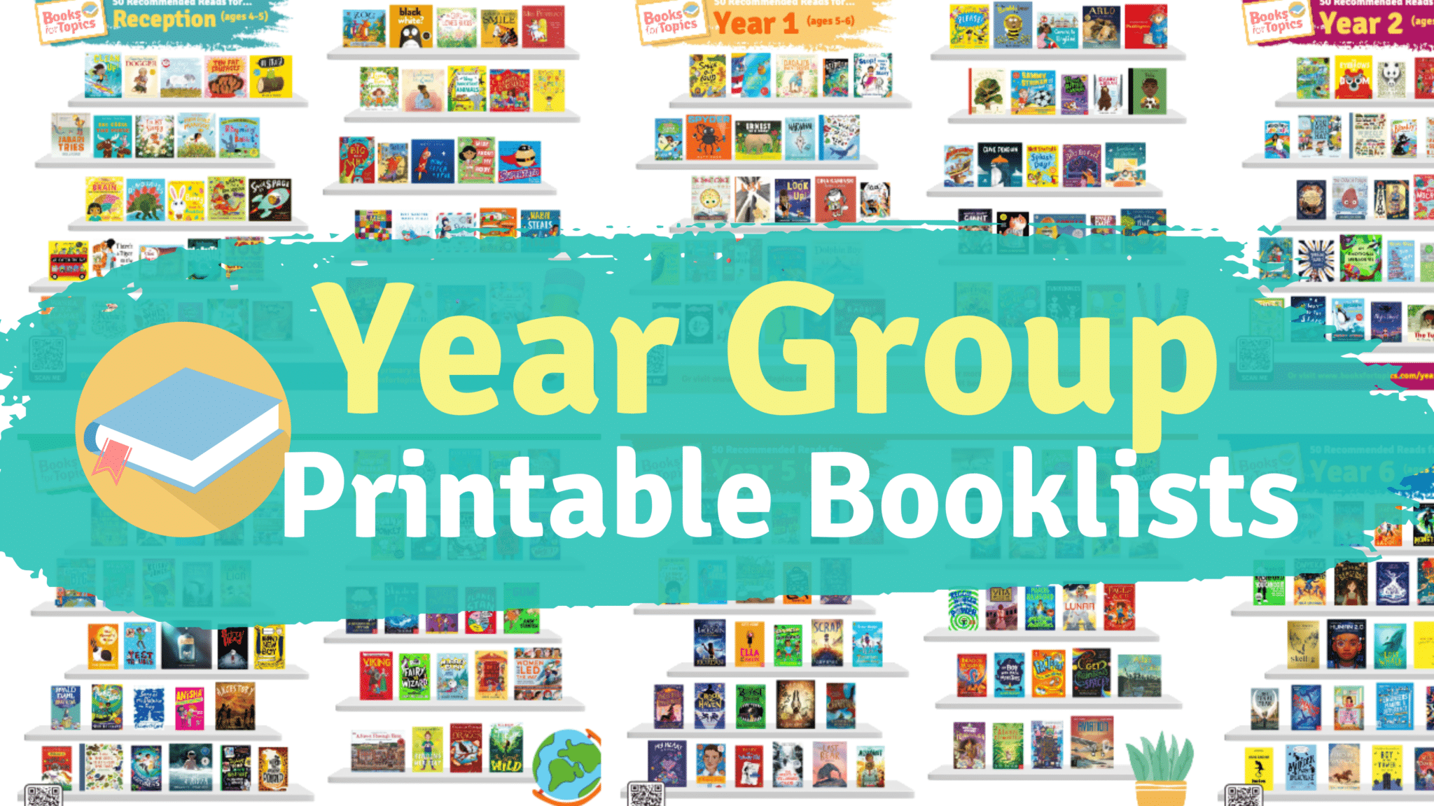 Printable Year Group Booklists on BooksForTopics | Recommended children ...