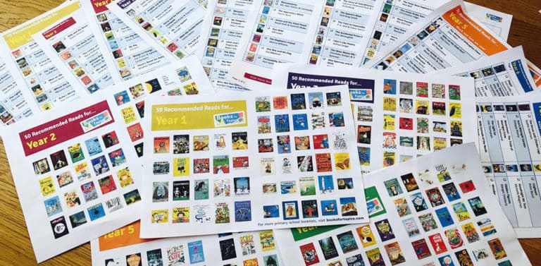 Printable Year Group Booklists on BooksForTopics | Recommended children ...