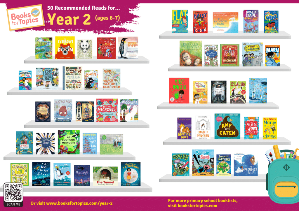 Best Books for Year 2: Recommended Booklist for Ages 6-7