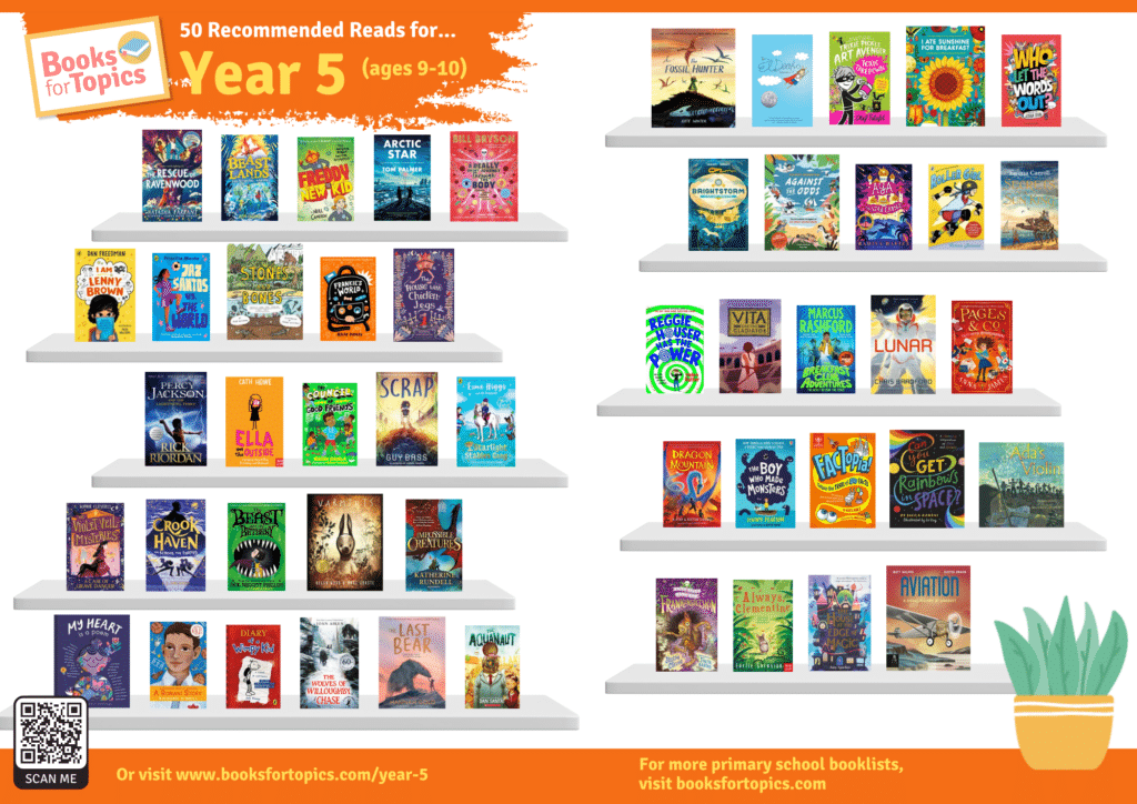 Best Books for Year 5: Recommended Booklist for Ages 9-10