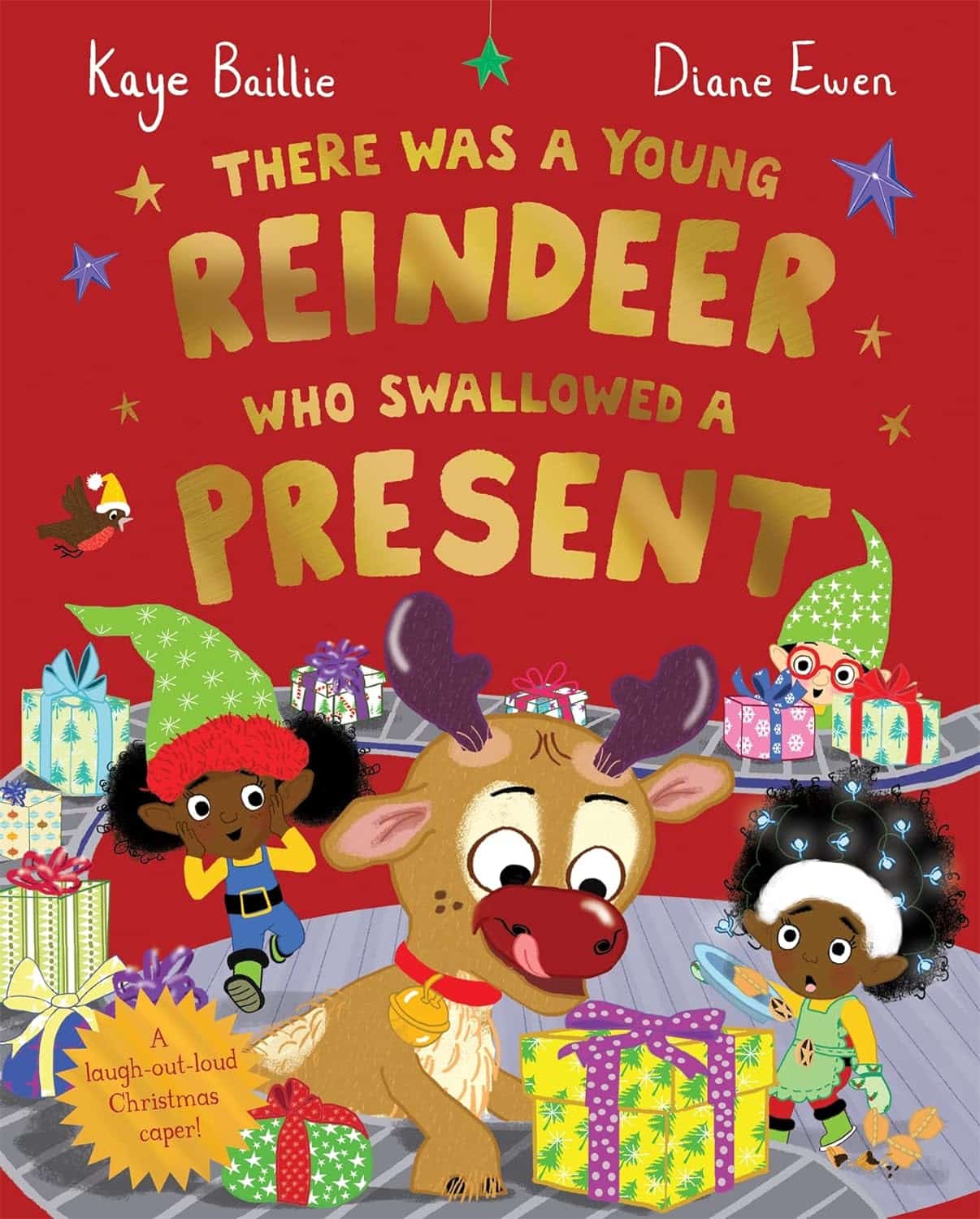 There Was a Young Reindeer Who Swallowed a Present Book Review