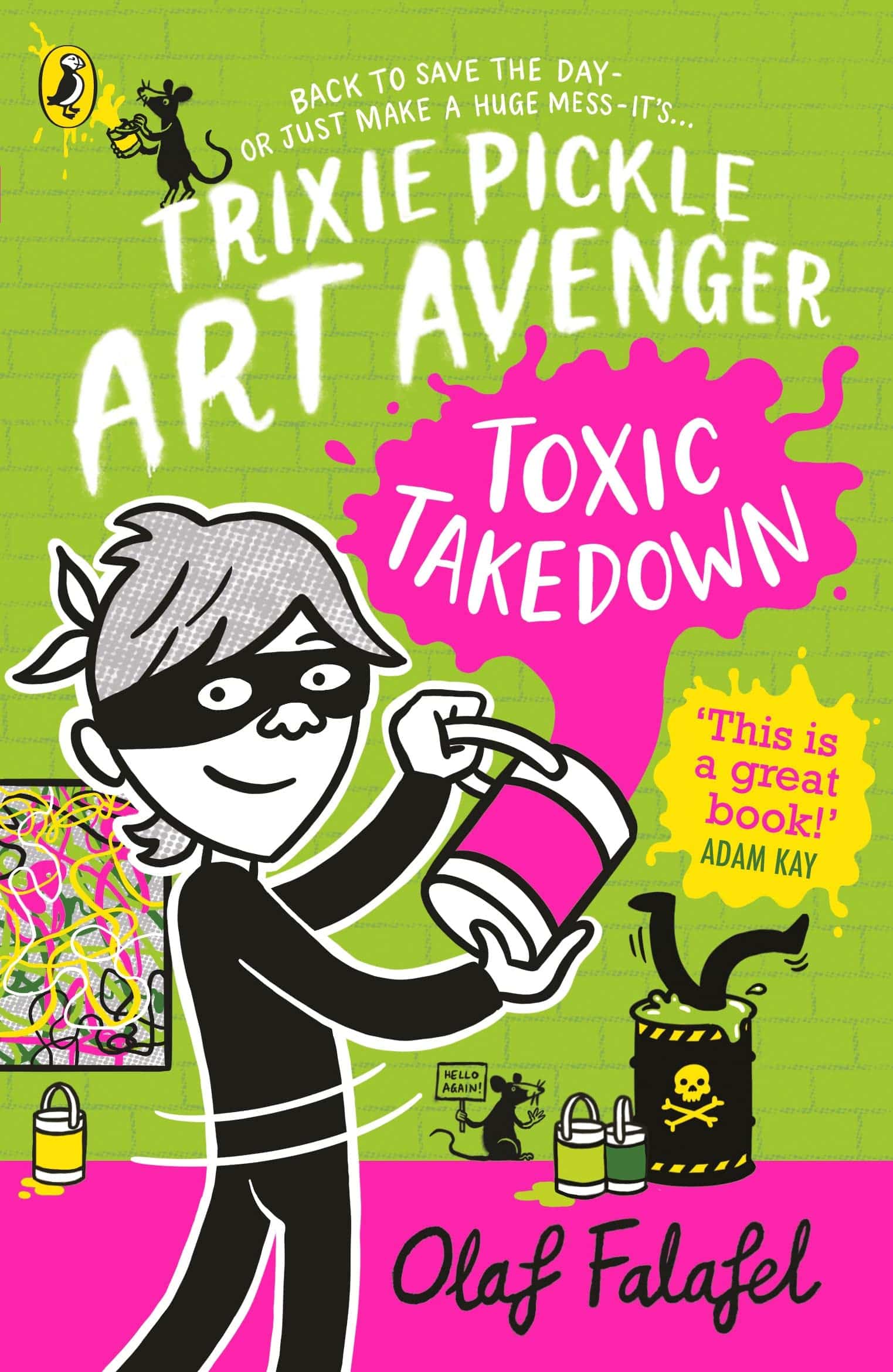 Trixie Pickle Art Avenger: Toxic Takedown Book Review
