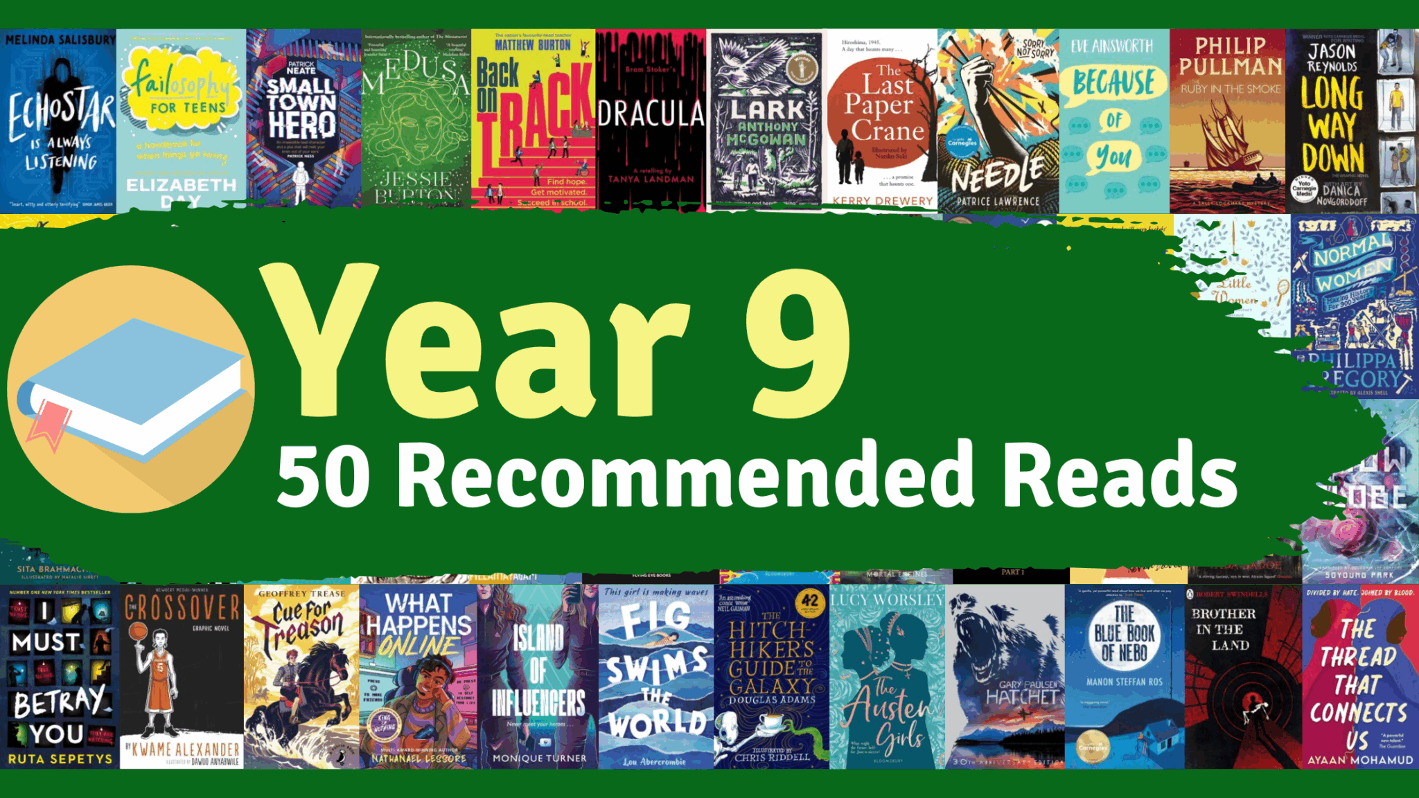 Best Books for Year 9: Recommended Reading Booklist